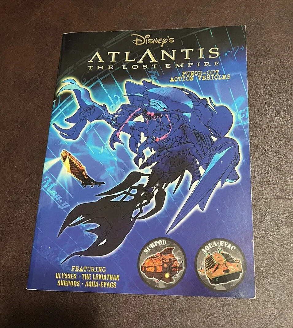 Mattel Disney Atlantis Lost Empire Digger Diecast Vehicle 2000 for sale ...