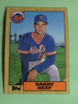 1987 Topps #241 Danny Heep - New York Mets | eBay