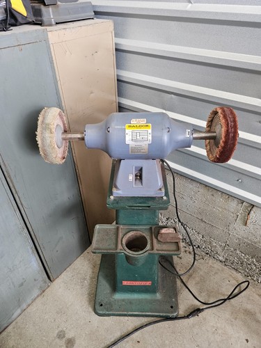 Baldor Buffer 332B 3/4 HP 115/230V 1800 Rpm on Powermatic Stand - SEE VIDEO | eBay