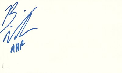 Brian Nolan Drummer American Hi Fi Rock Band Music Autographed Signed ...