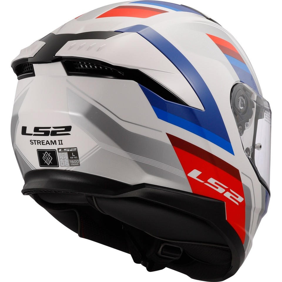 Motorcycle Helmet Integral Helmet - Ls2 Stream II Ff808 Vintage - Sun ...