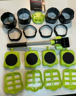 Mega Movers lifter 18 Piece Furniture Moving Set, Green sofas ...