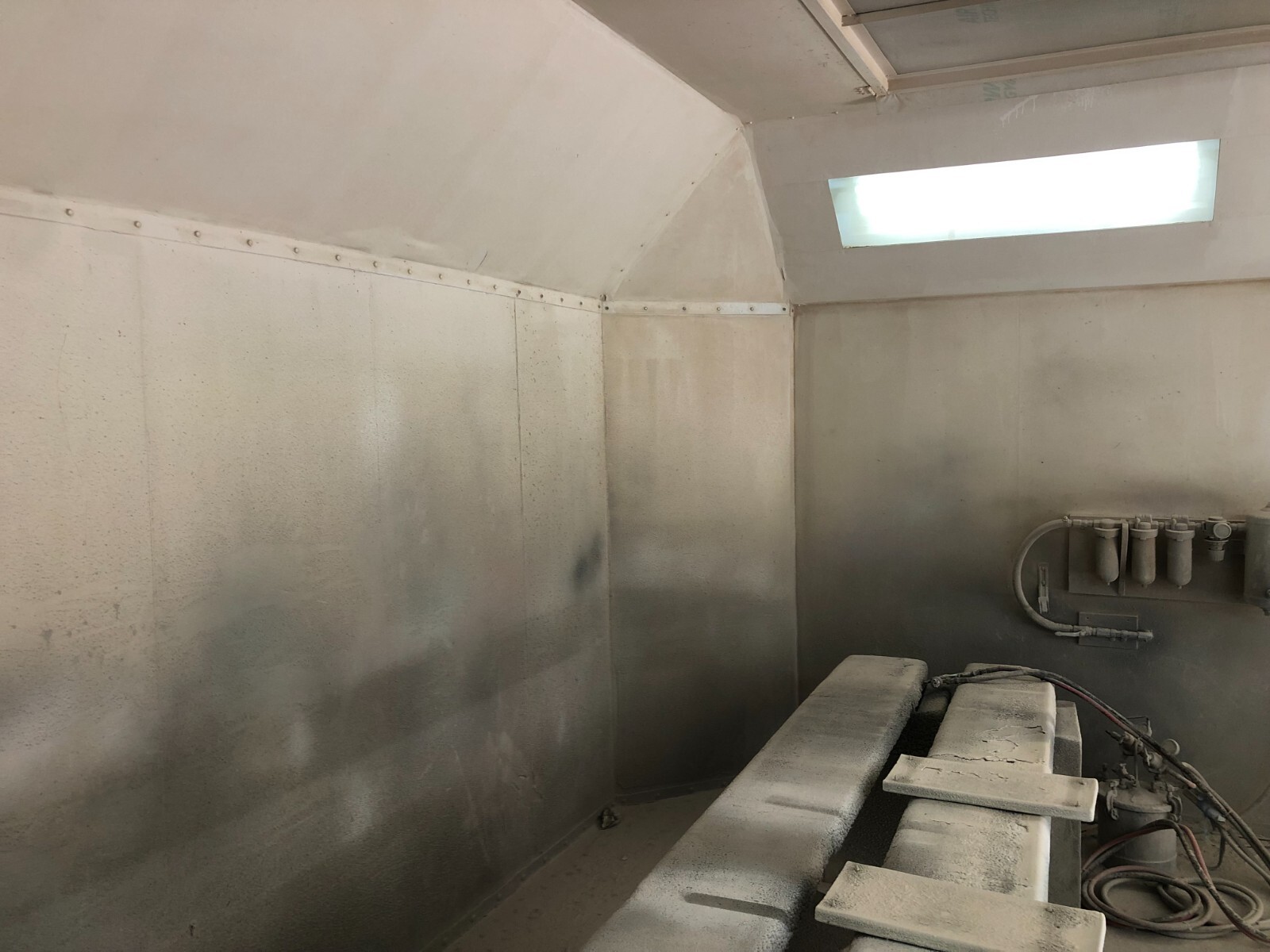Used paint spray booth - commercial 14' x 24' | eBay