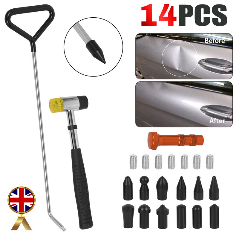 PDR Paintless Dent Repair Rod Kit Auto Dent | Grelly UK