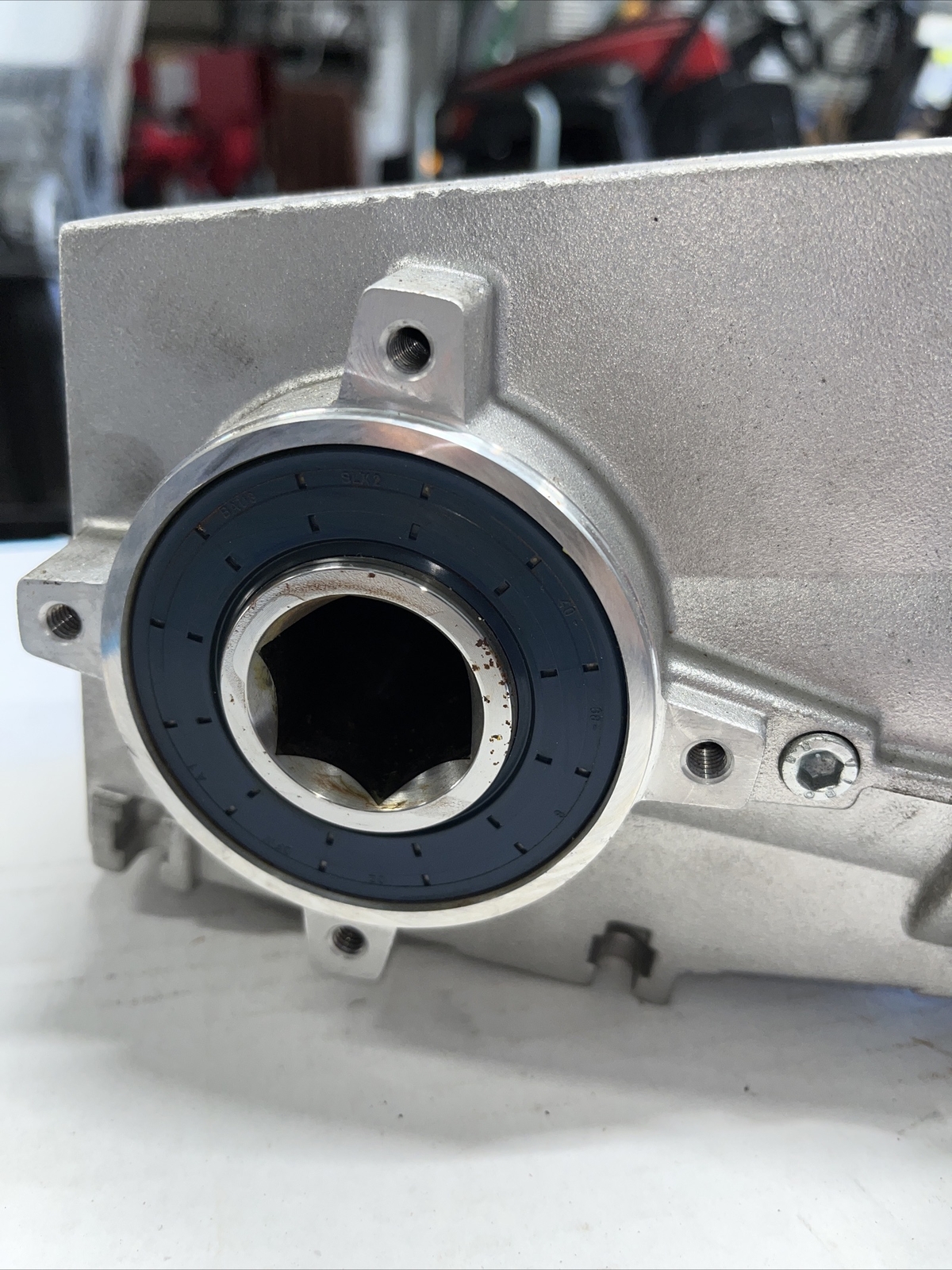 Rexroth 0.45KW Gear Reduction Motor 1.062" Female Hex Out 3 842 532 021 ...