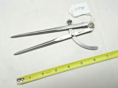 Dividers, SAMSON TOOL MFG. CO. Vtg 7" Machinists / Woodworkers Dividers ...
