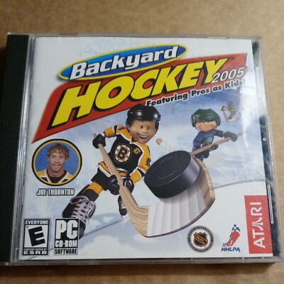 Backyard Hockey Featuring Pros as Kids! Atari 2005 PC Edition CD-ROM ...