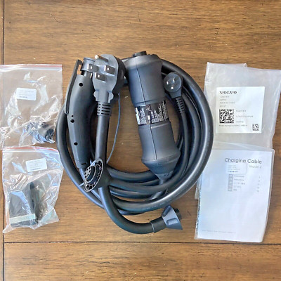Volvo EV Charger S60 S90 XC60 XC90 XC40 PHEV Charging cable 120v 240v ...