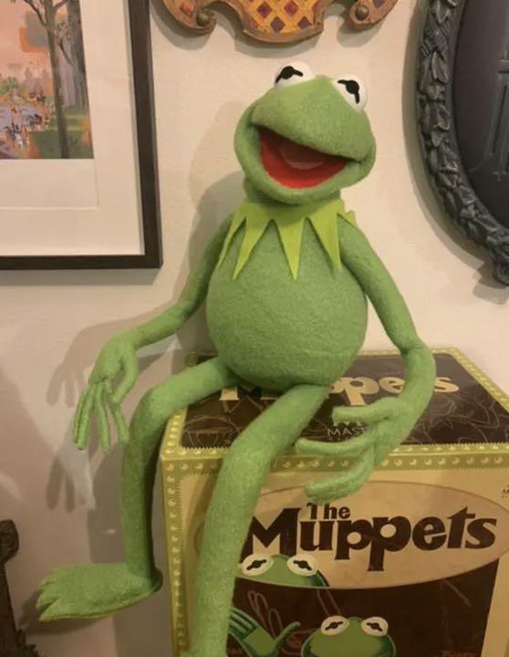 Disney The Muppets Kermit Frog MR Figure Master Replicas Photo Puppet ...