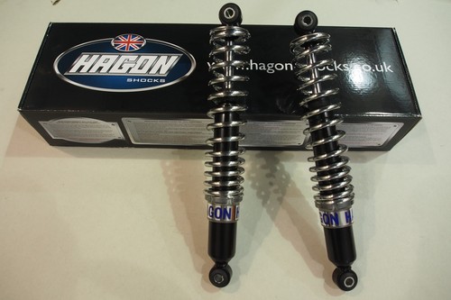 TRIUMPH HAGON REAR SHOCKS T140 / TR7 BONNEVILLE TIGER MODELS | eBay UK