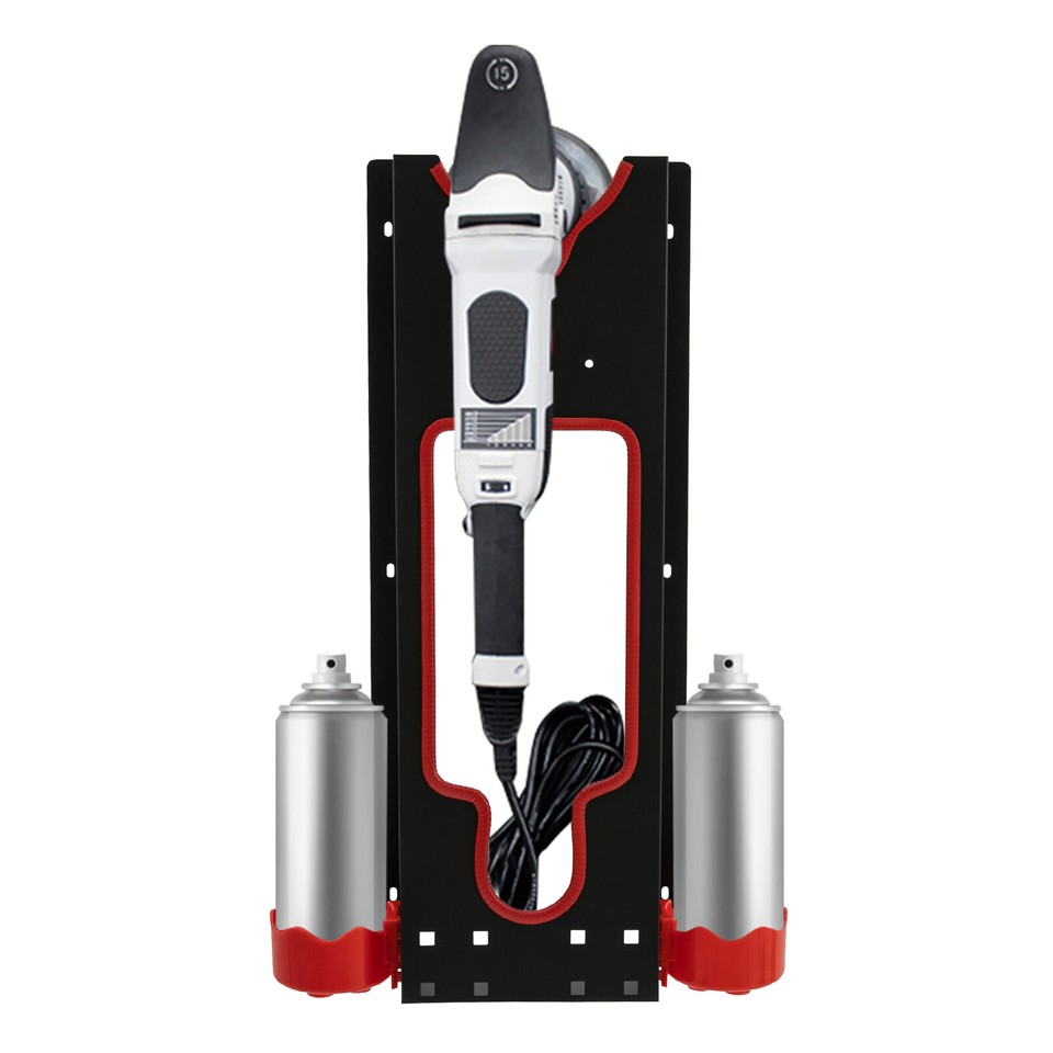 Wall Mount Polishing Machine Rack Polisher Holder Storage Shelf W ...