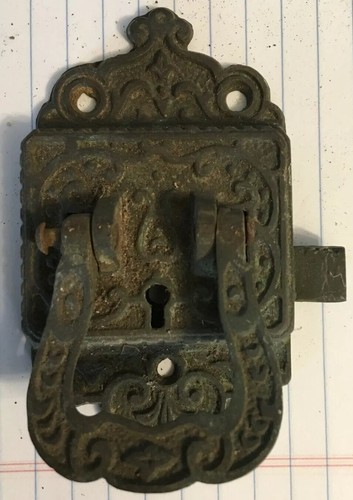 Antique Ice Box Lock | eBay