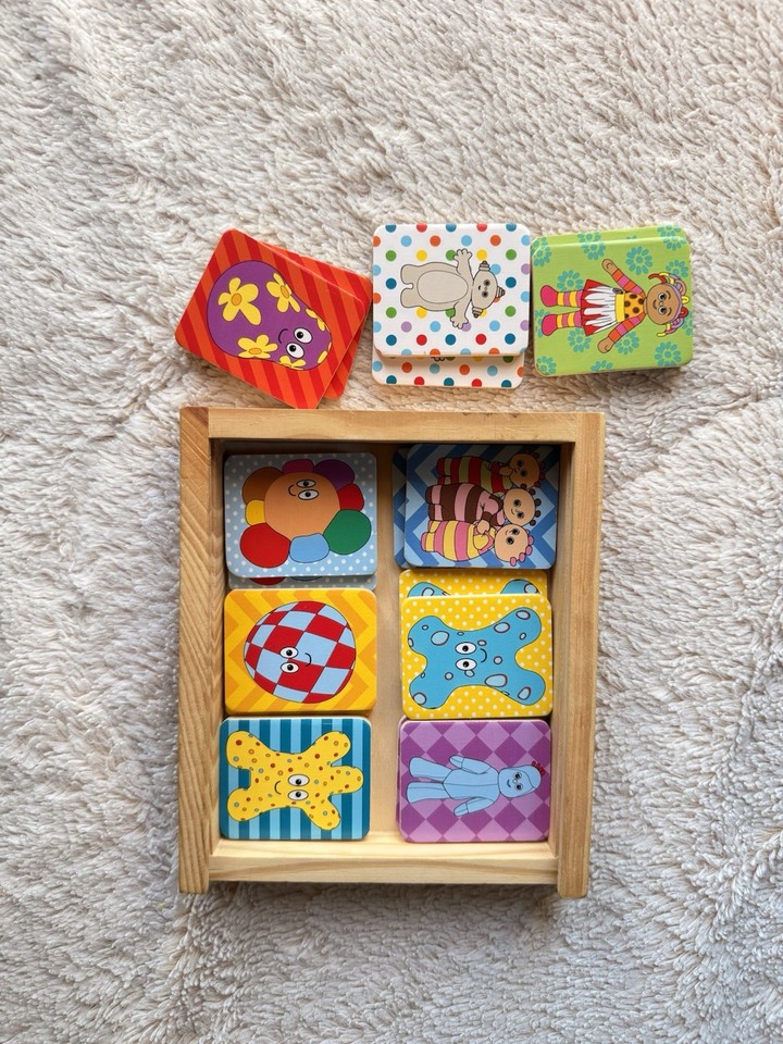 In The Night Garden Wooden Memory Game Match Matching Game | eBay UK