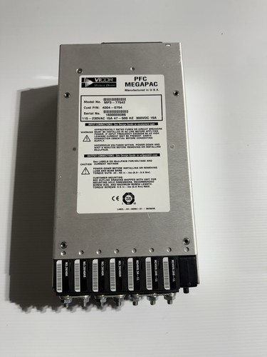 Vicor PFC MEGAPAC MP3-77542, 115-230 VAC, Modular Power Supply 300VDC ...