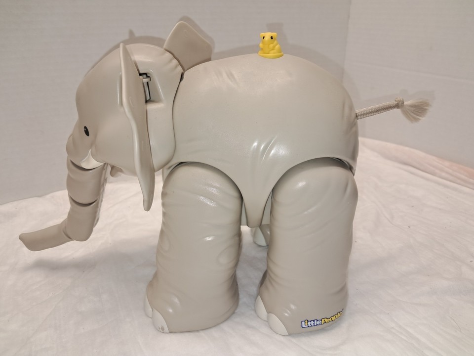 Fisher Price Little People Big ELEPHANT Animal Zoo Music & Sounds 2014 ...