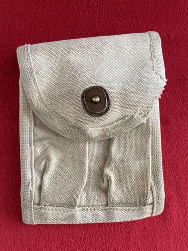Post Vietnam .45 Ammo Magazine Pouch MP Military Police SP Shore Patrol ...