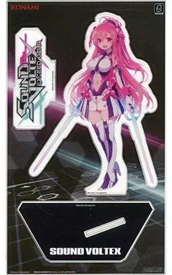 Acrylic stand/acrylic panel, Rasis acrylic FIGURE "SOUND VOLTEX EXCEED ...