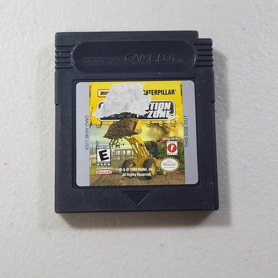 Matchbox Caterpillar Construction Zone GameBoy Color (Loose) (Condition ...