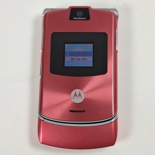 Motorola RAZR V3a Pink Flip Phone (Alltel) | eBay