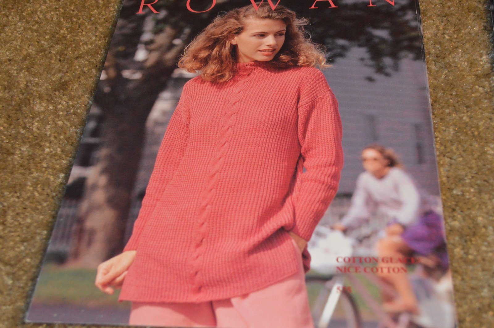 Rowan Knitting Pattern Fancy Ribbed Sweater Hargreaves S, M, L | eBay
