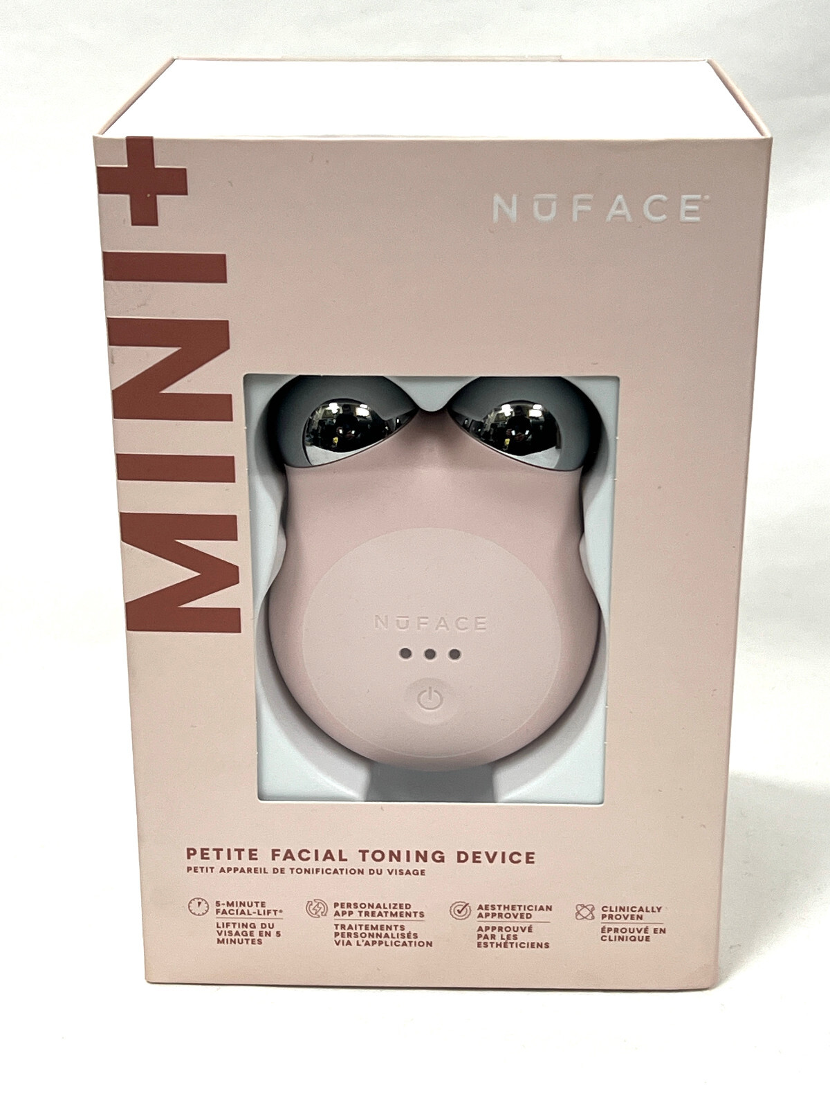 NuFACE Mini+ Facial Toning Device - Pink (42022) for sale online | eBay