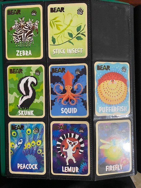 Bear Fruit Snack Animal Cards - Complete Your Set! | eBay