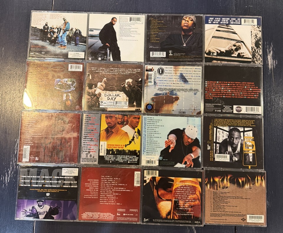 Lot Of 16 RAP CD’s- Ludacris Jay Z Heavy D Mob Deep Ja Rule Mystikal & More | eBay