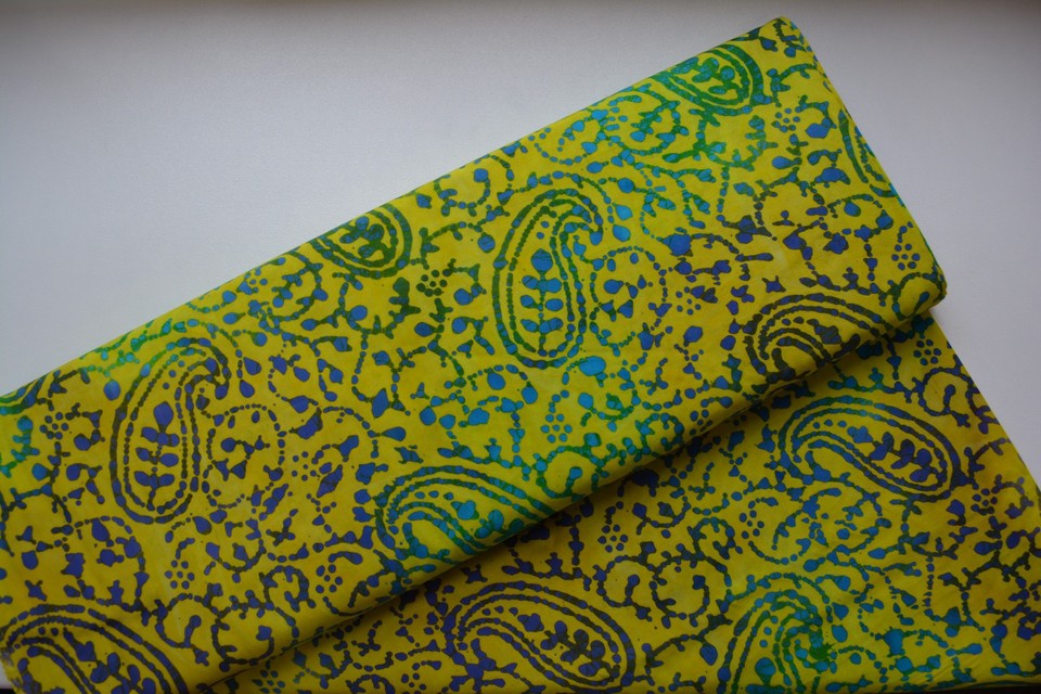 Bali Batik 100% Cotton Fabric Quilting, Dressmaking Craft, Summer Dress ...