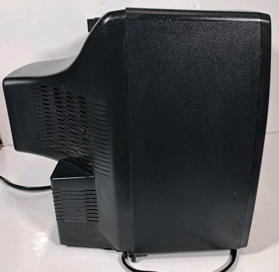 SHARP 13" CRT TV Retro Gaming Color Television Model 13L-M100B Wrking No Remote | eBay