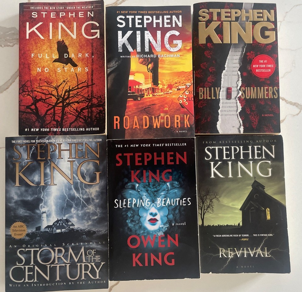 Stephen King trade paperback TPB books LOT of 6 - free shipping | eBay