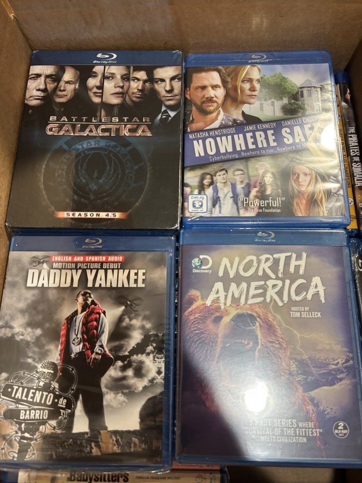 Blu-Ray Lot For Resale 72 Titles Pictured Wholesale Brand New/ Factory ...