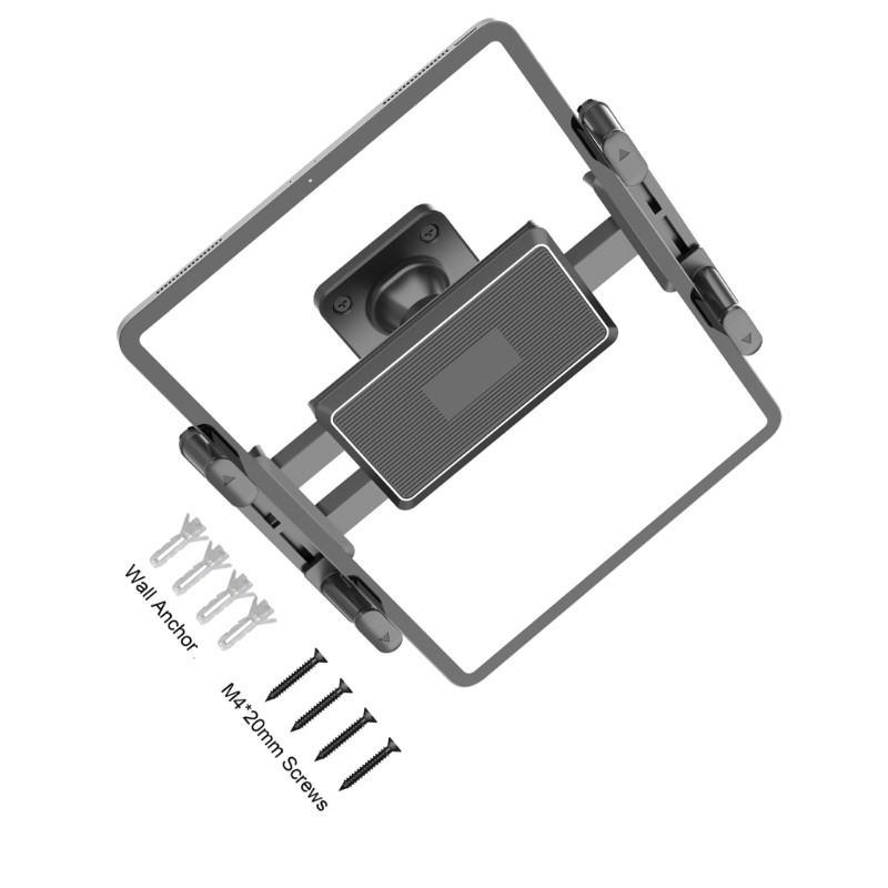 Adjustable Phone Tablet Wall Mount Bracket for 4.7-15 Inch Screens ...