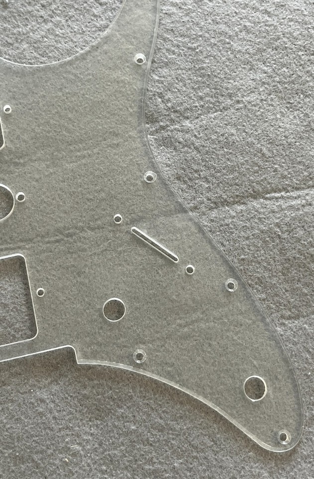 Custom Guitar Pickguard For Ibanez RG 350 DX Style Pickguard,Clear ...