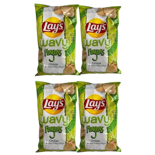 Lay's Wavy Funyuns Onion Flavored Potato Chips Ranch, 7.5 Oz 4 Bags | eBay