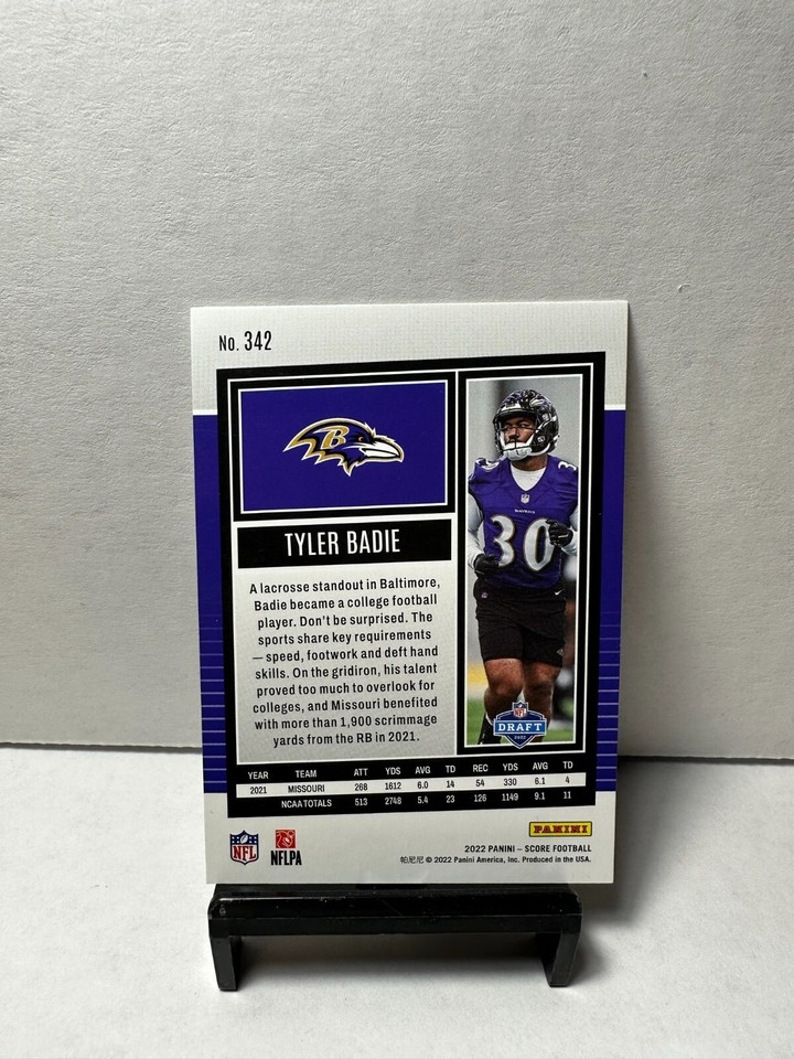 Baltimore Ravens Rookies, Inserts Parallels, Numbered Cards and Rookies ...