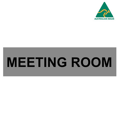 Meeting Room Vinyl Decal Sticker Sign 22 cm x 5.6 cm | eBay Australia