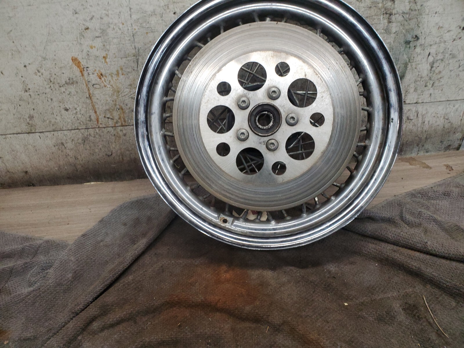 1994 Harley Davidson FXDWG Dyna Wide Glide Rear Wheel | eBay