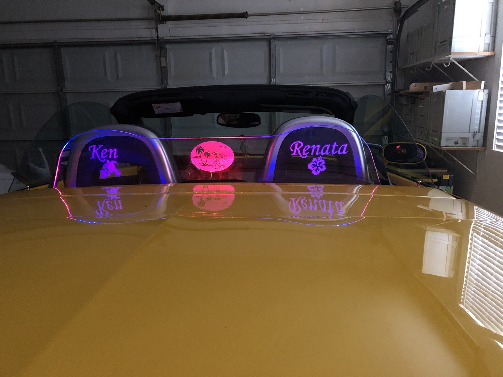 Chevrolet SSR Laser-Etched,Lit Acrylic Windscreen🇺🇸🇺🇸🇺🇸 | eBay