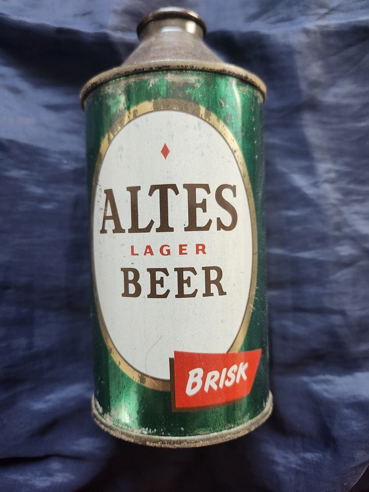 Altes Cone Top Beer Can. Altes Brewing Co. Detroit, MI. | eBay