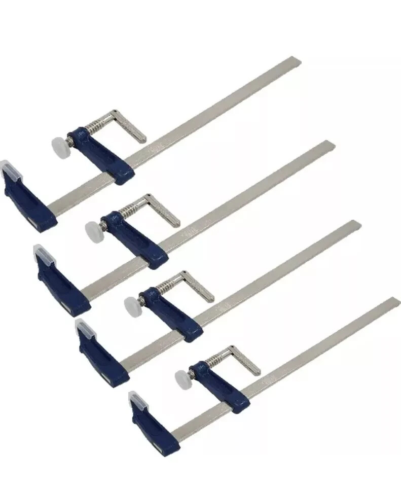 BrickLayer Profile F Clamp 50X300mm Metal Handle wood working F-Clamp ...