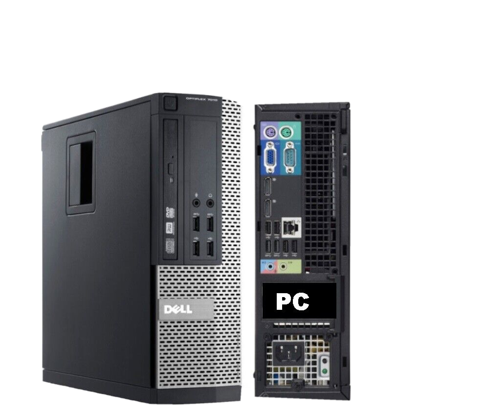 Dell Optiplex 7010 - 790 Windows XP Pro SP3 DESKTOP + RS232 Serial Port ...