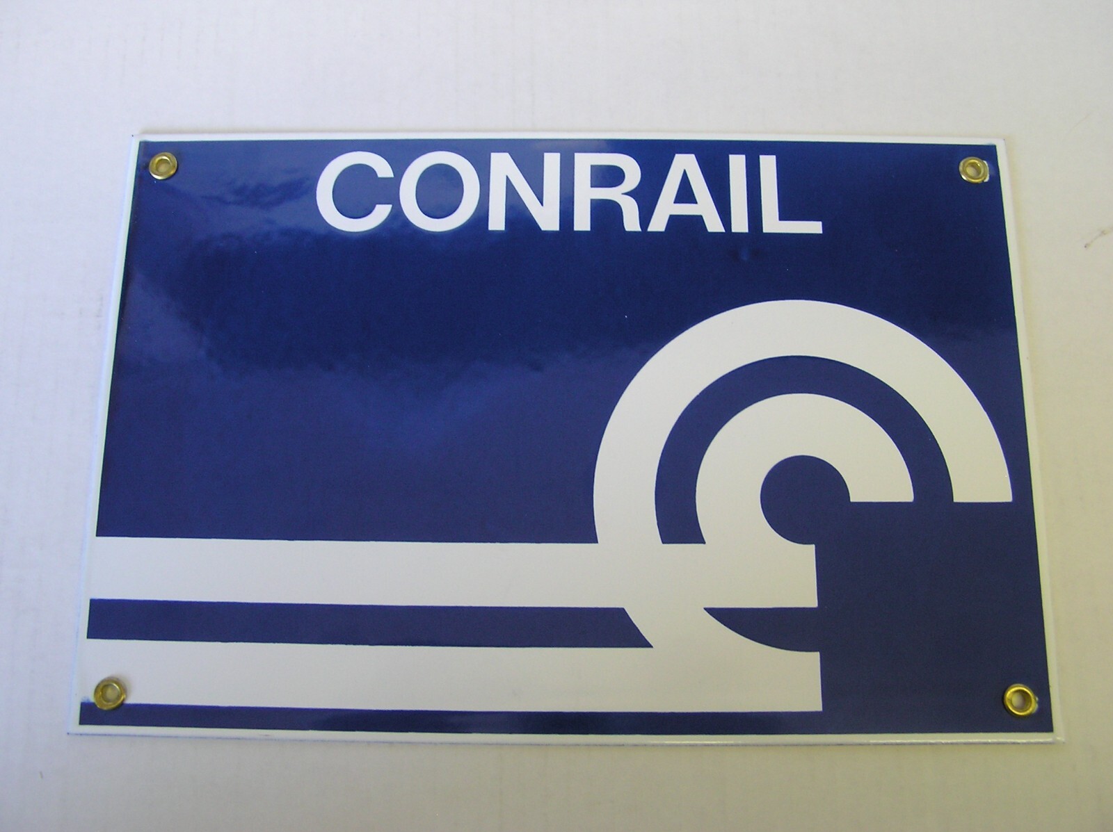 Conrail Railroad Porcelain Sign | eBay