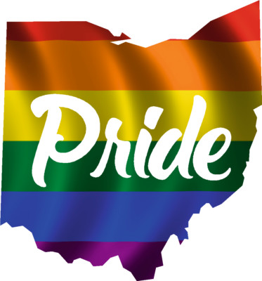 Ohio State Pride Flag - 3.5" x 3.75" Vinyl Decal Sticker ebn-sp1711 | eBay