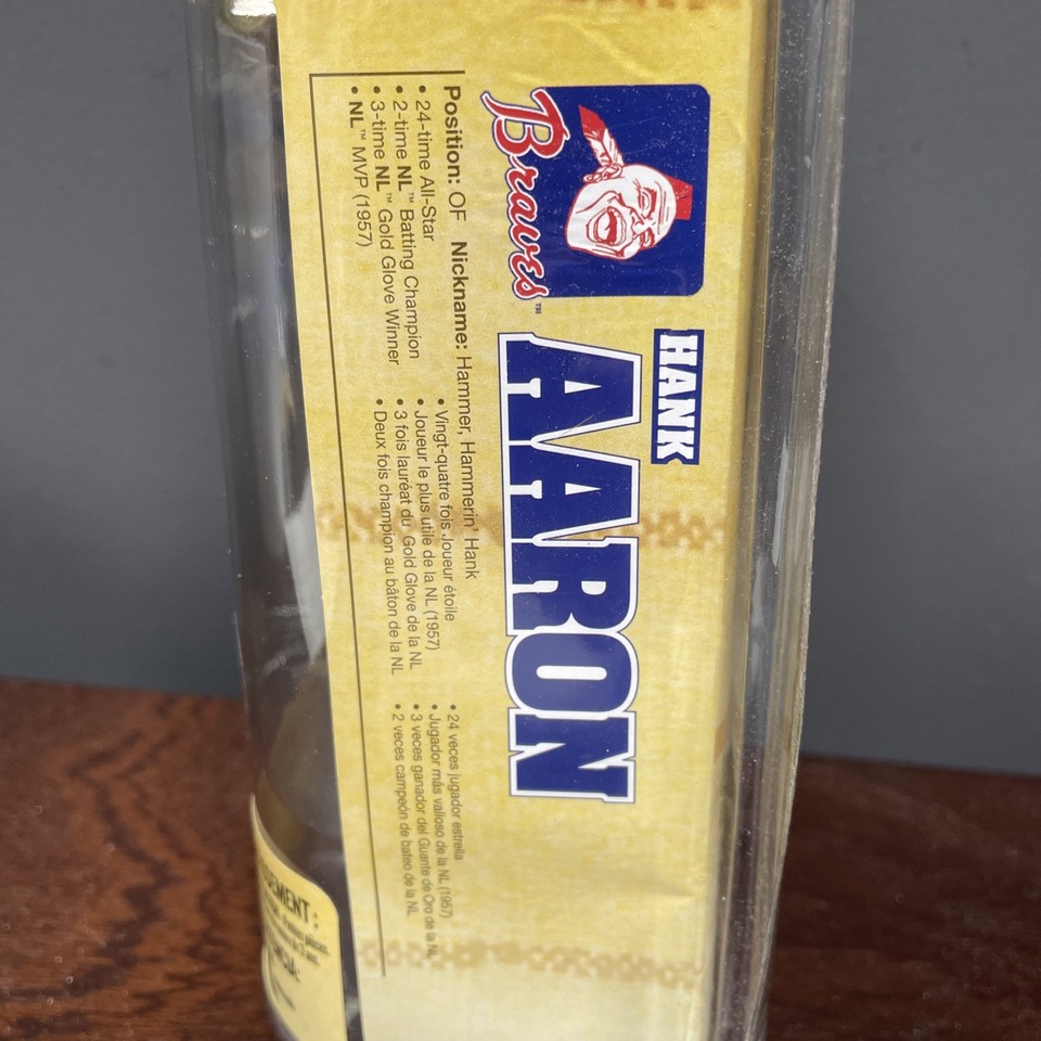 McFARLANE ACTION FIGURE - Hank Aaron- Cooperstown Collection Series 5 ...