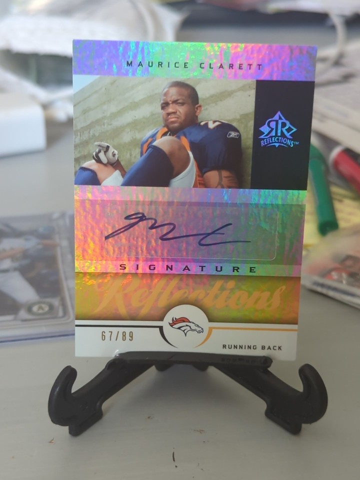 Maurice Clarett 2005 Upper Deck Reflections Signature 67/89 Auto RC ...
