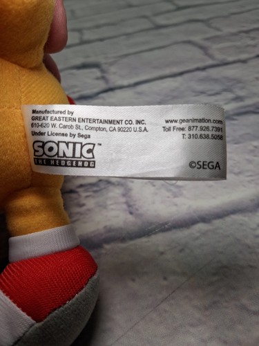 Sonic The Hedgehog Tails Big Head Plush 9” Sega by Toy Factory Blind ...