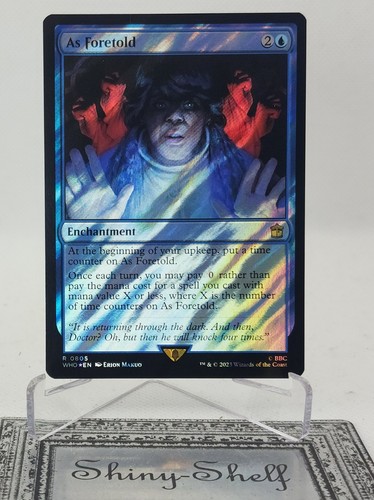 As Foretold - Surge Foil - Doctor Who - WHO - 805 - MTG | eBay Australia