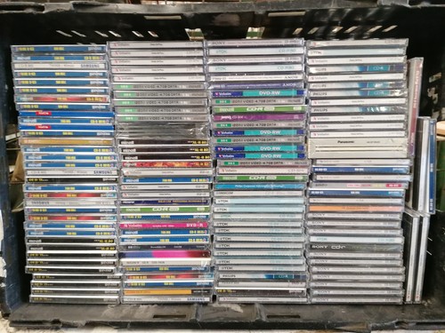 100+ NEW TDK Sony Philips Verbatim CD-R CD-RW DVD+R ReWritable Blank ...