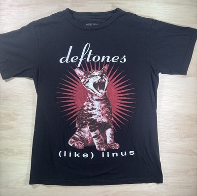 Deftones Like Linus Cat Album Official Merch T-Shirt , Large Rock Album ...