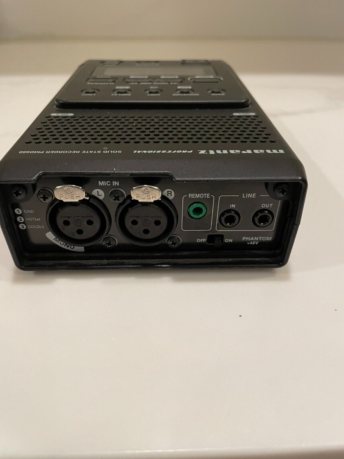 Marantz Professional Solid State Recorder PMD660 Digital Voice Recorder ...